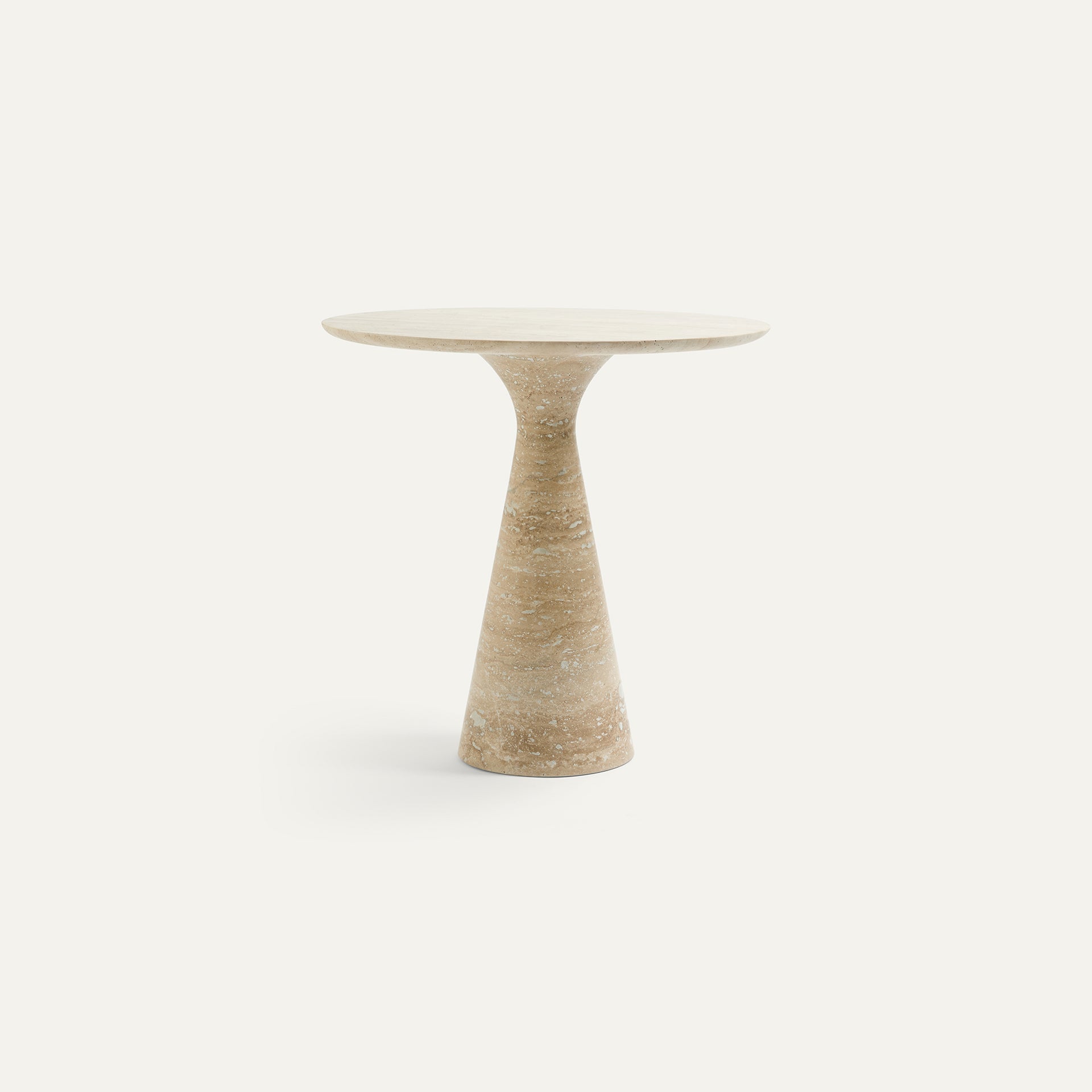 ORION - Natural Stone Travertine Marble Side Table – Atelier278