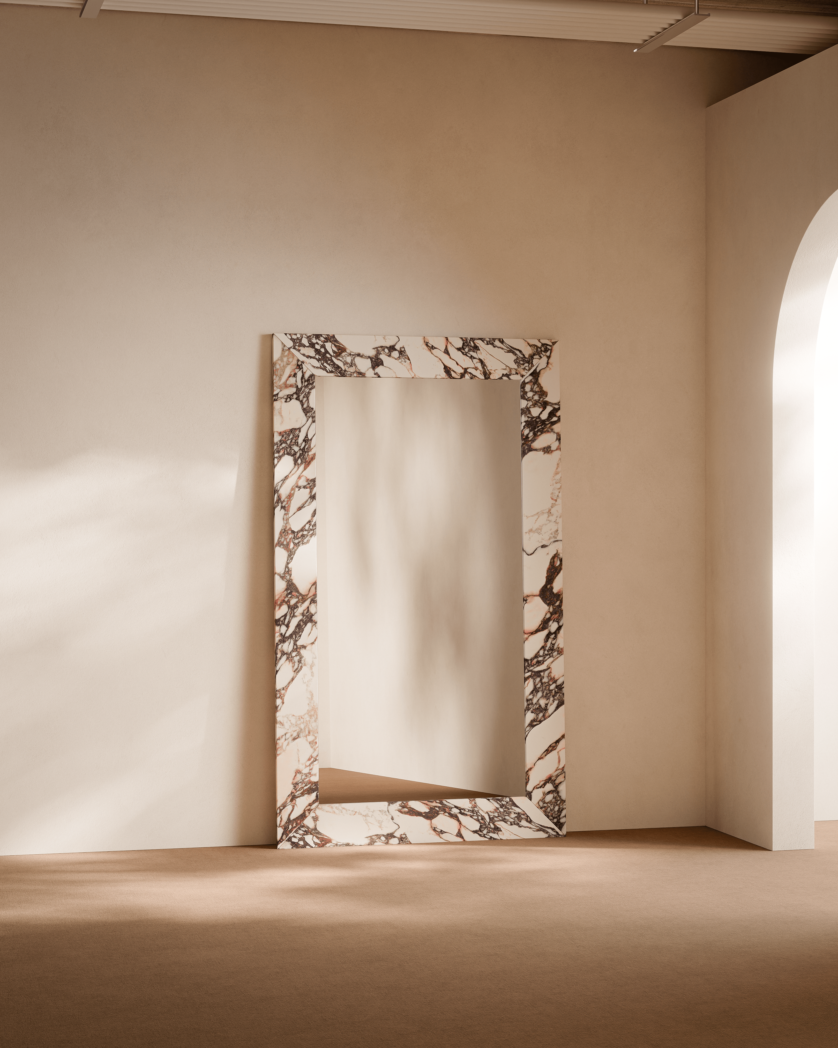 PETRA - Marble & Travertine Mirror – Atelier278